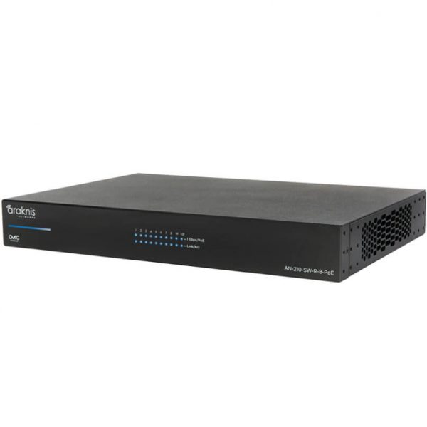 Araknis Networks 210 Series 8-port Websmart Gigabit Switch with Partial ...