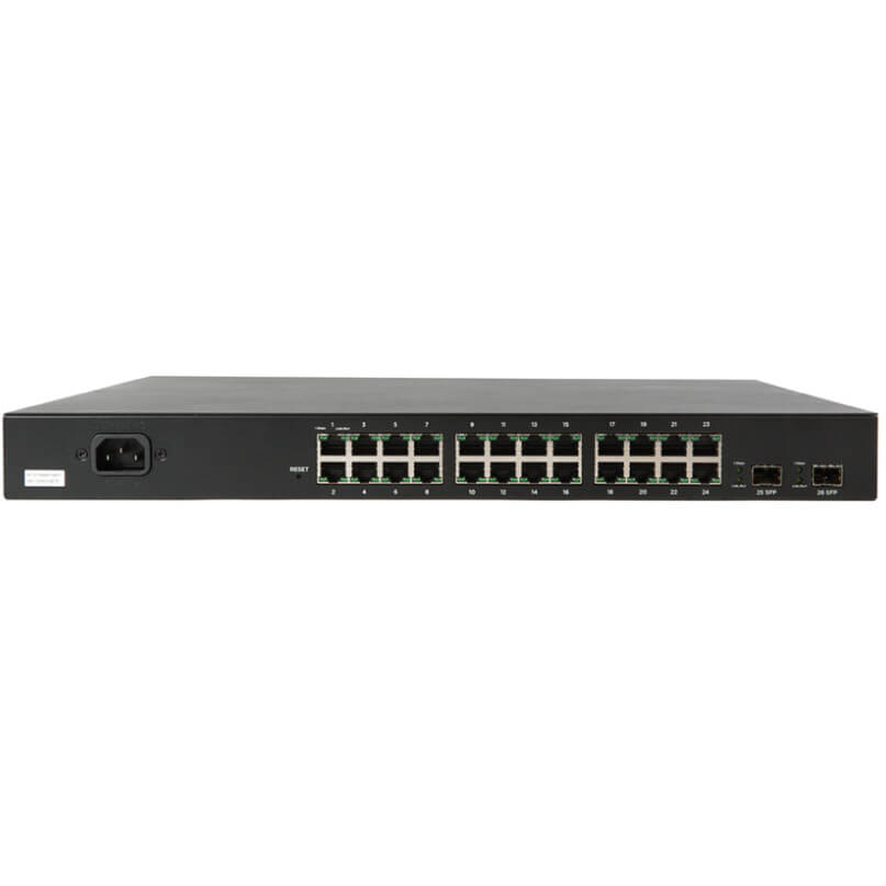 Araknis Networks 310 Series 24-port L2 Managed Gigabit Switch Rear ...