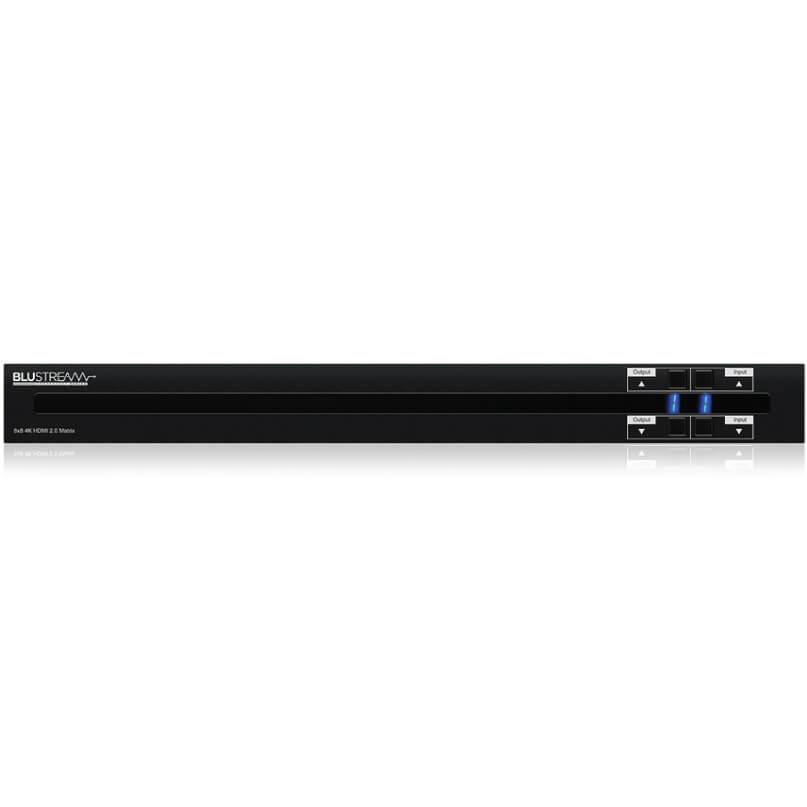 Blustream CMX88AB Contractor 8x8 HDMI 2.0 4K HDCP 2.2 Matrix with Audio ...