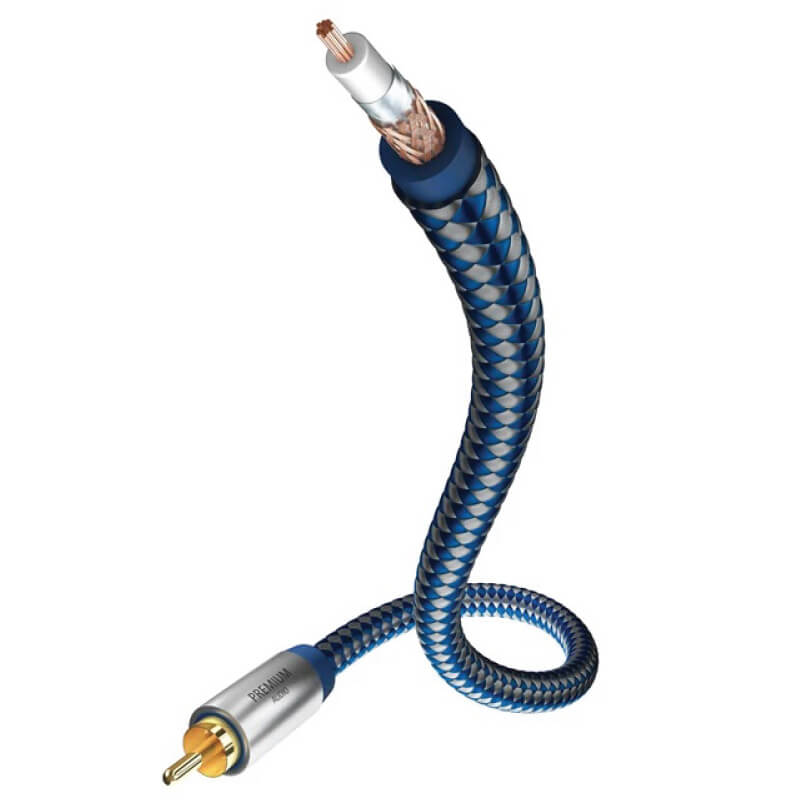 Buy Inakustik Premium 3.0m Mono Subwoofer Cable