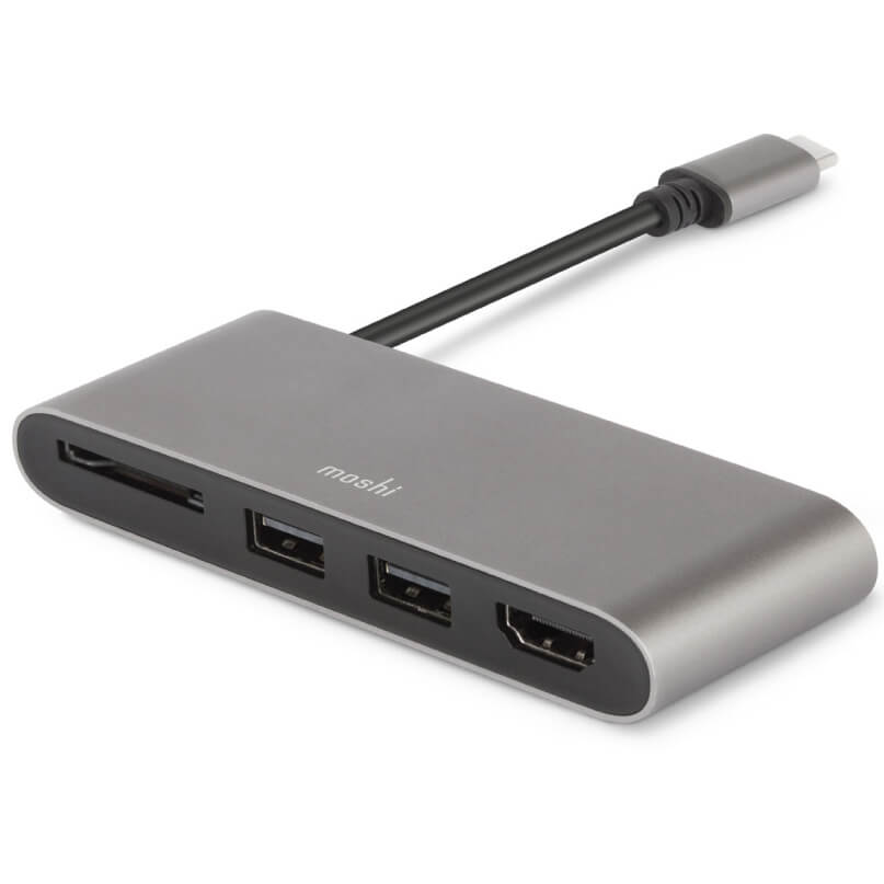 Moshi USB-C Multimedia Adapter - Pacific Hi Fi