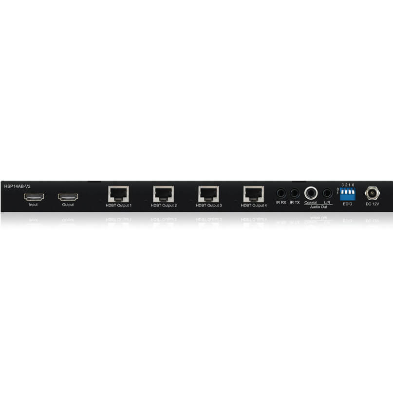 Blustream HSP14AB-V2 4-Way 4K HDCP 2.2 HDBaseT? Splitter - Pacific Hi Fi