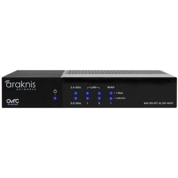 Araknis Networks 110-Series Single-WAN Gigabit VPN Router with Wi-Fi ...