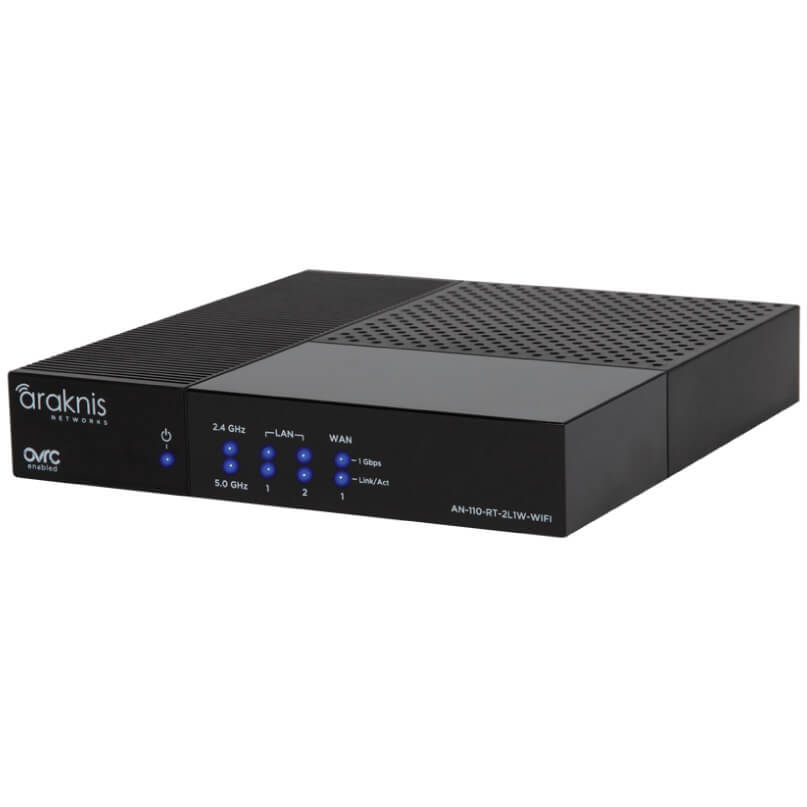 Araknis Networks 110-Series Single-WAN Gigabit VPN Router with Wi-Fi ...