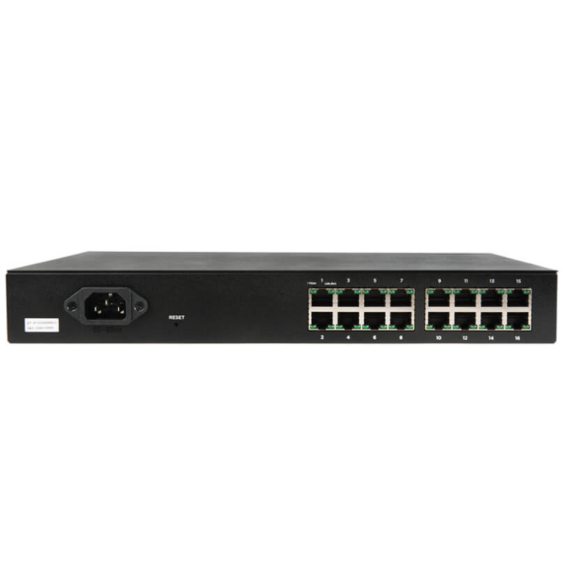 Araknis Networks 110 Series 16-port Unmanaged+ Gigabit Switch with Rear ...