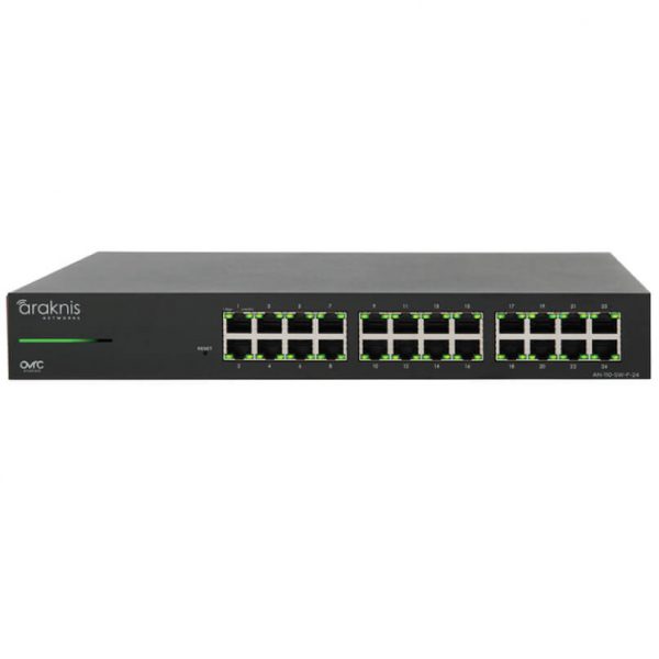 Araknis Networks 110 Series 24-port Unmanaged+ Gigabit Switch with ...