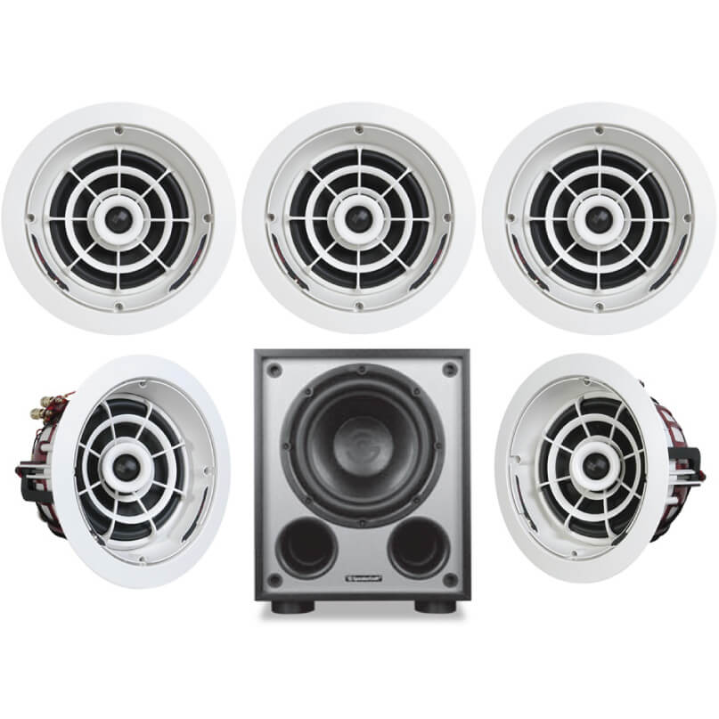 Speakercraft AIM7-2 Sub Speaker Pack - Pacific Hi Fi