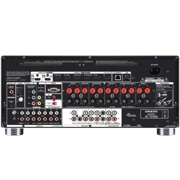 Onkyo TX-RZ50 9.2 THX Certified Dolby ATMOS/DTS:X Network AV Receiver - Pacific Hi Fi