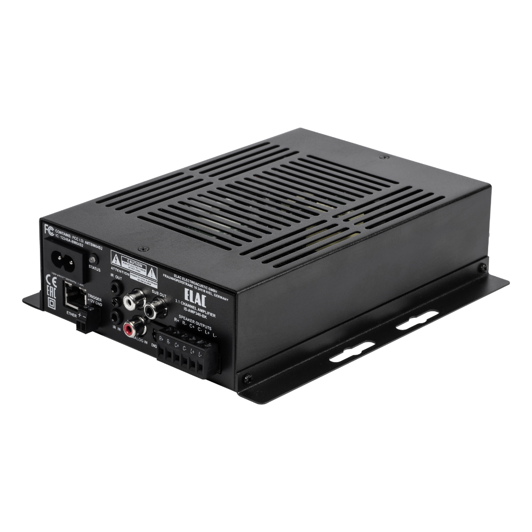 ELAC IS-AMP340 3-Channel Digital Amplifier - Pacific Hi Fi