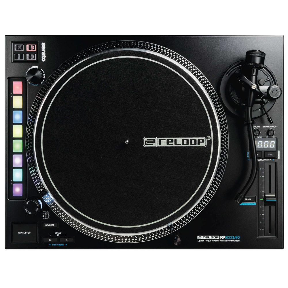Reloop RP-8000MK2 Hybrid Direct Drive DJ Turntable - Pacific Hi Fi