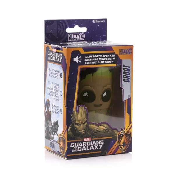 Marvel Bitty Boomers Groot Ultra-Portable Collectible Bluetooth Speaker ...