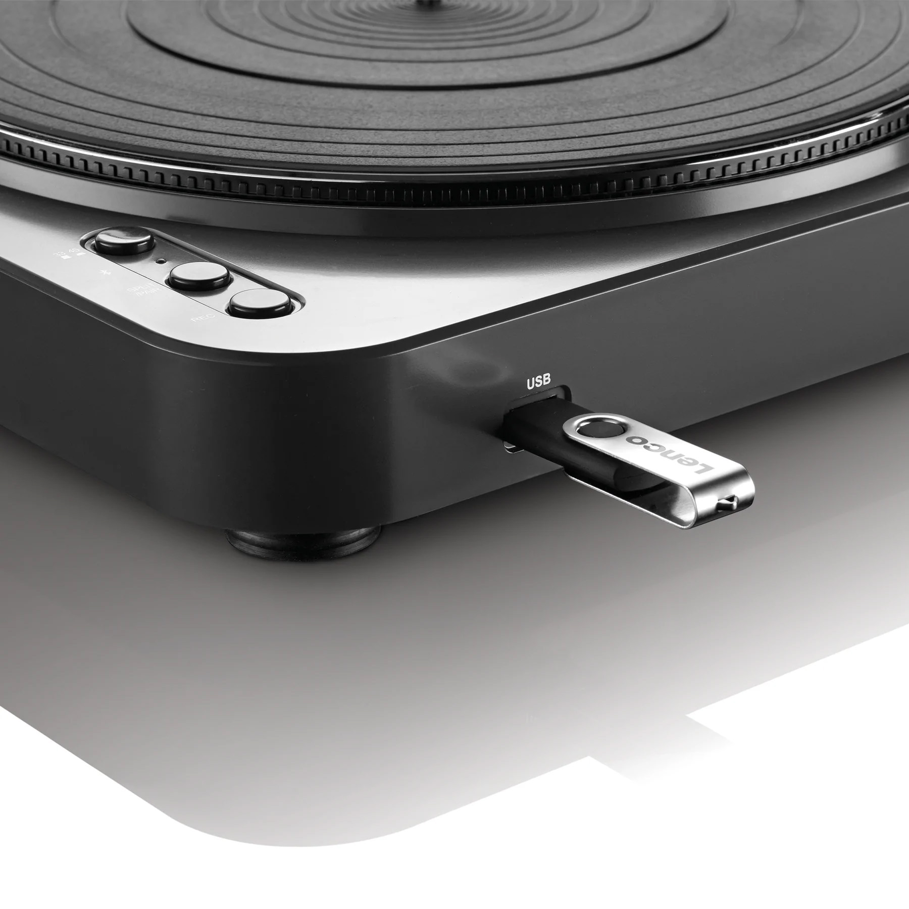Lenco Turntable with Direct Encoding and Bluetooth - Pacific Hi Fi