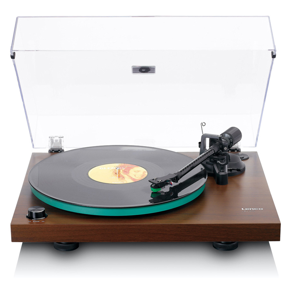 Lenco Turntable with Glass Platter & Bluetooth Transmission - Pacific Hi Fi