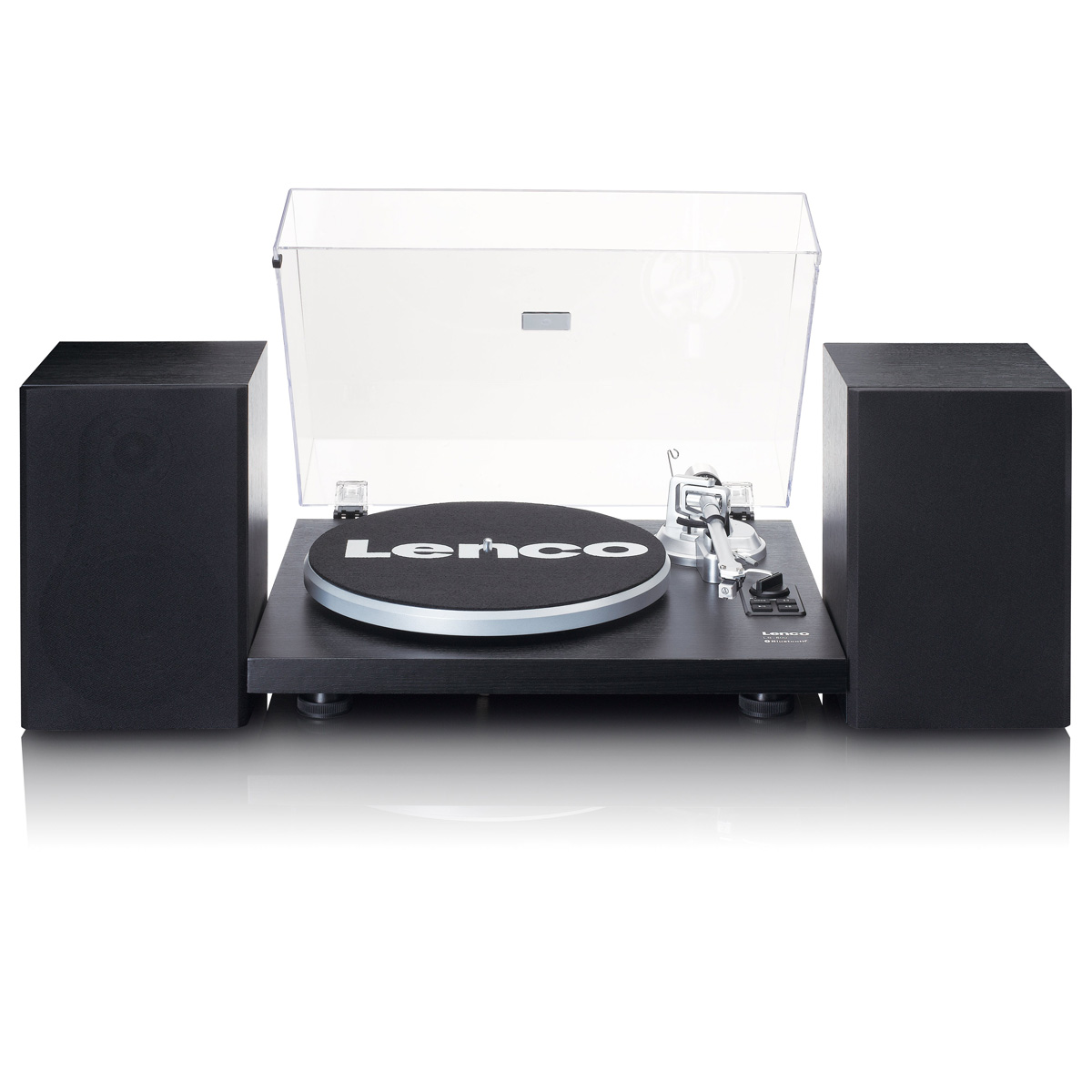 Lenco Turntable Music System - Black - Pacific Hi Fi