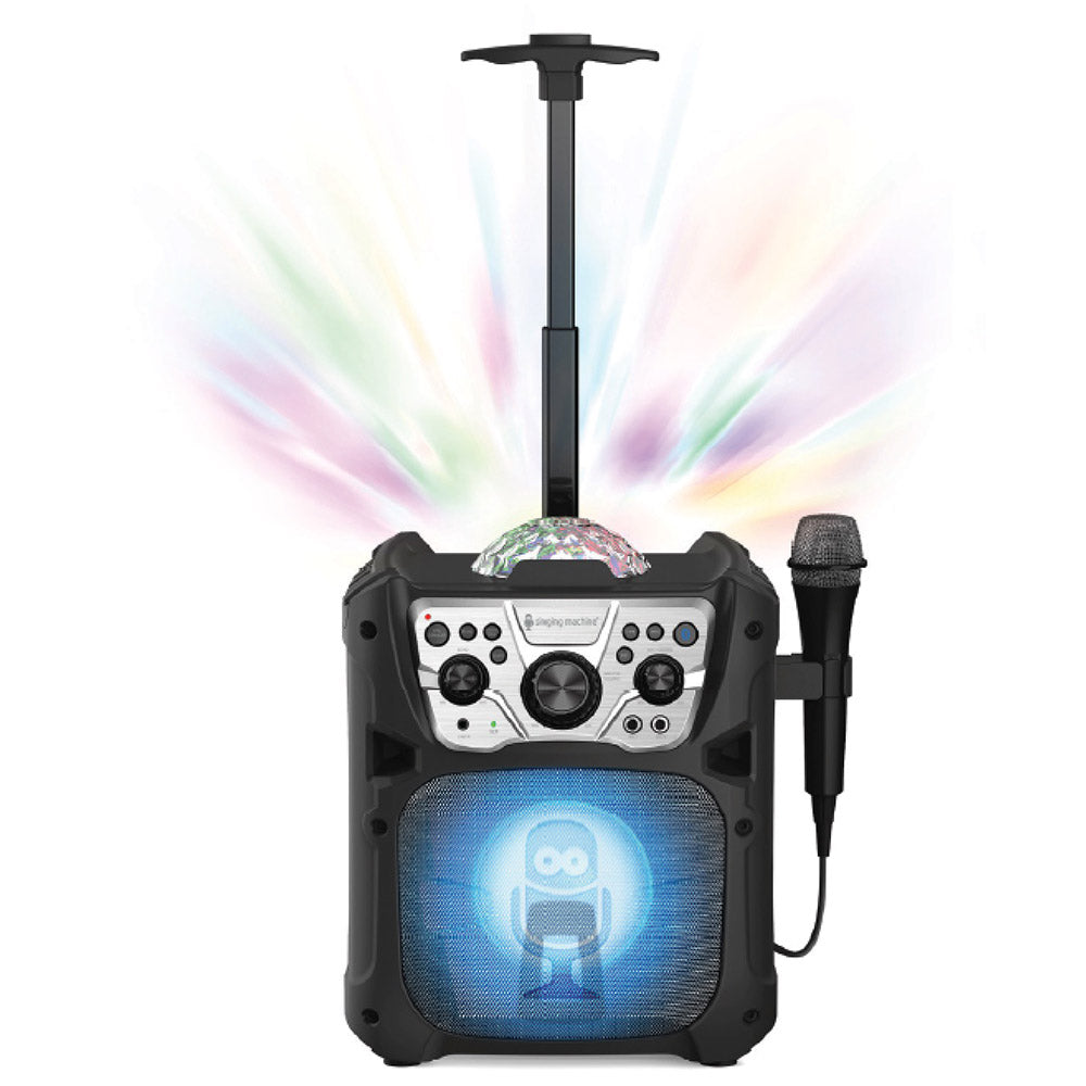 Singing Machine Mini Fiesta Bluetooth Karaoke with Light Show - Pacific ...