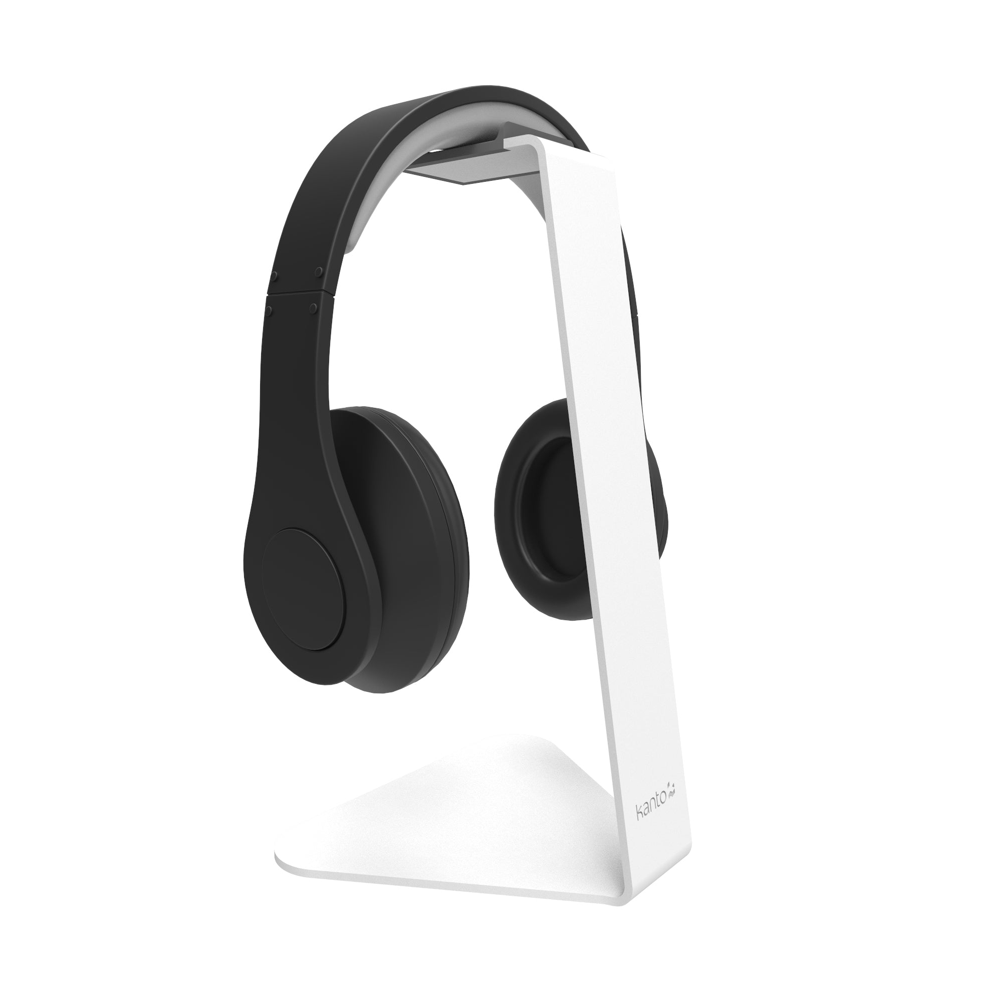 Kanto H1W Universal Desktop Headphone Stand, White - Pacific Hi Fi