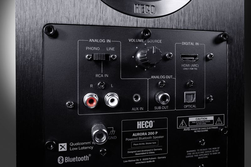 Heco Aurora 200P Bluetooth Speaker - Pacific Hi Fi