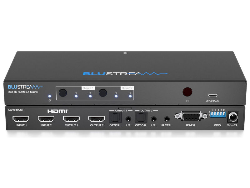 Blustream MX22AB-8K - Pacific Hi Fi
