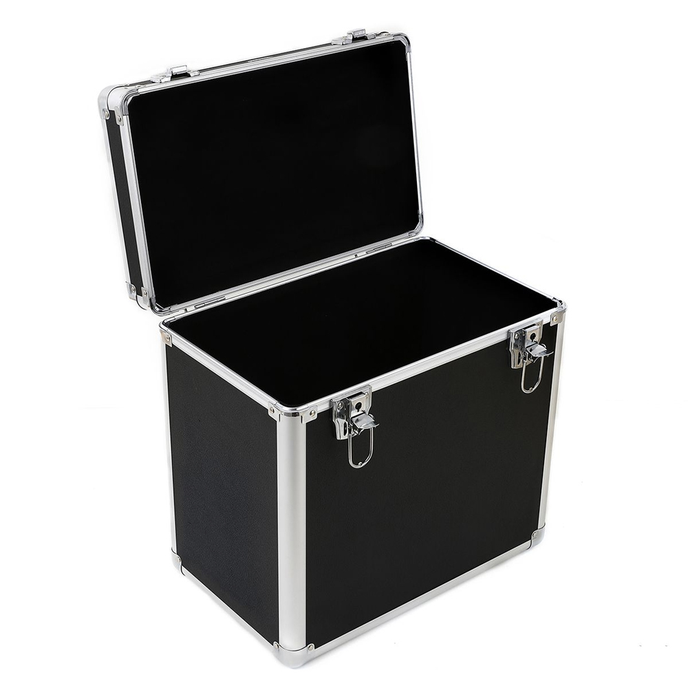 Silcron LP-80 Aluminium 55 Record Carrying Case - Pacific Hi Fi