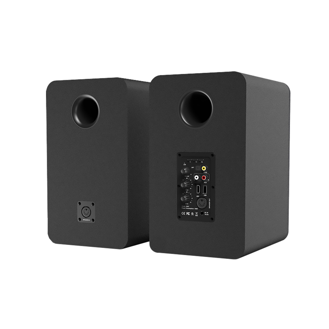 Silcron SLR07 Wireless Active Bookshelf Speakers with HDMI ARC ...