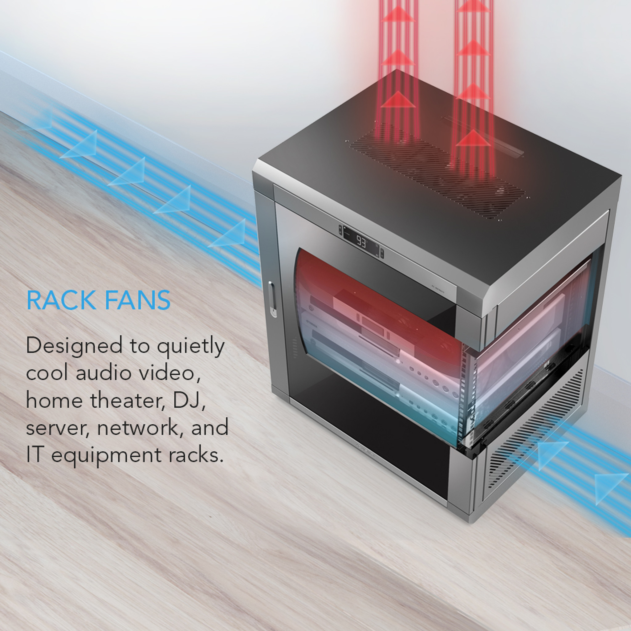 AC Infinity Rack Roof Fan with Speed Controller - Pacific Hi Fi