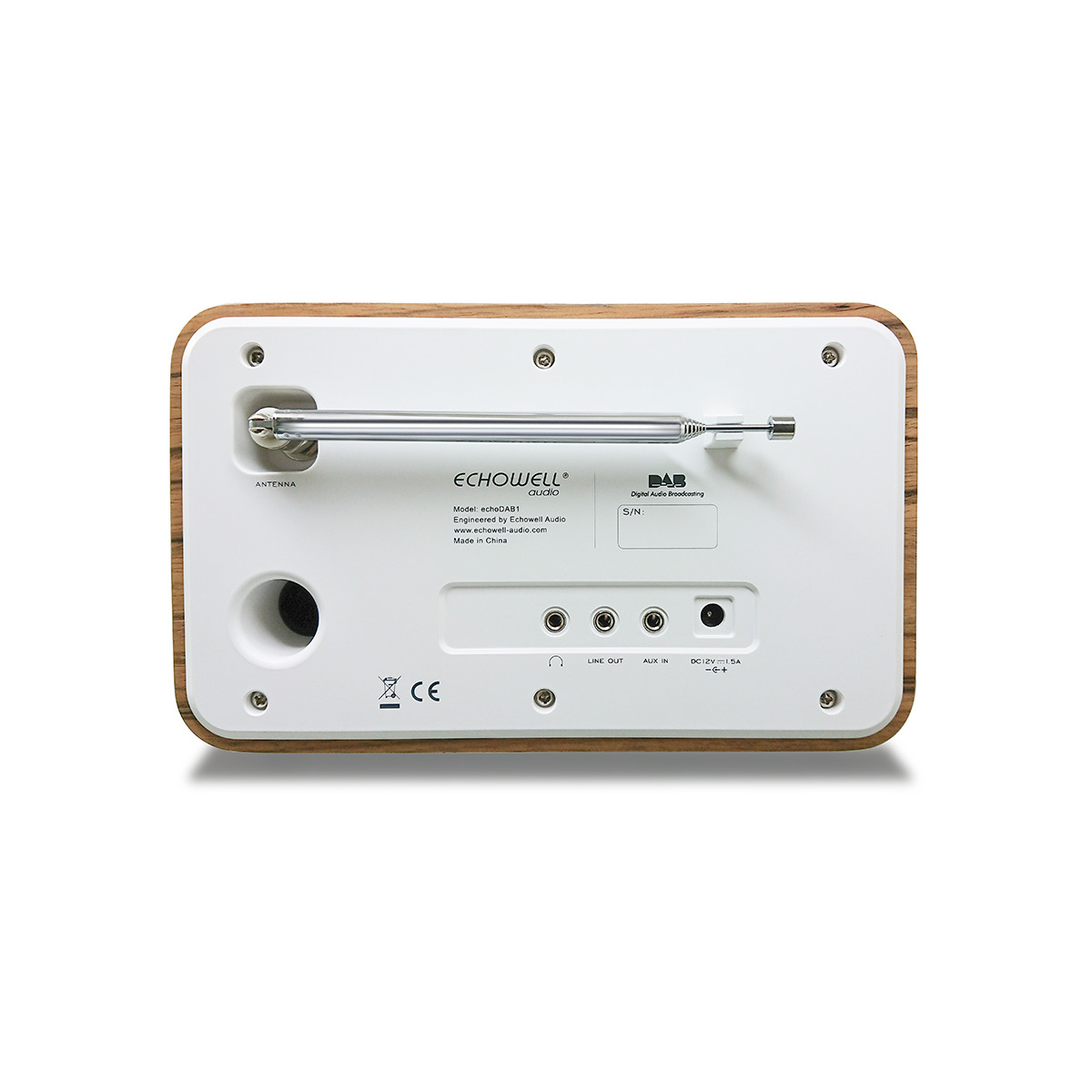 Echowell Dab1 Clock Radio - Pacific Hi Fi