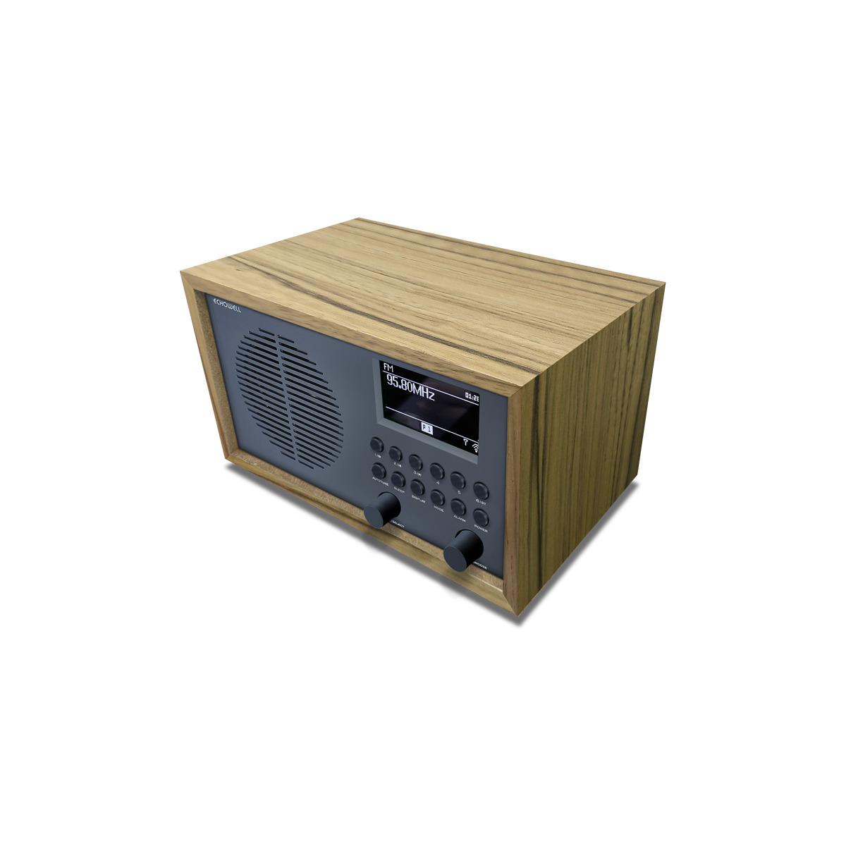 Echowell Dab2 Clock Radio - Pacific Hi Fi