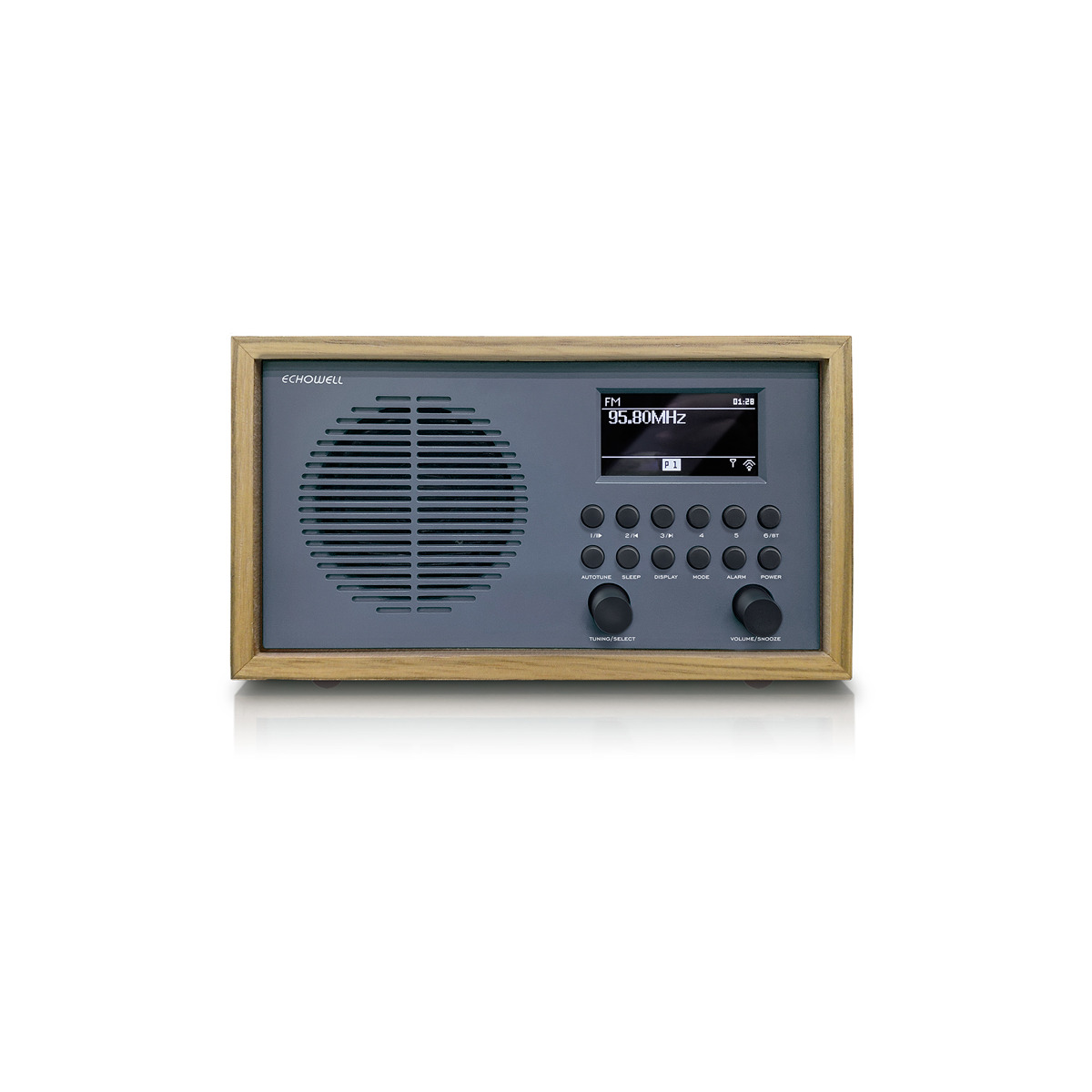Echowell Dab2 Clock Radio - Pacific Hi Fi