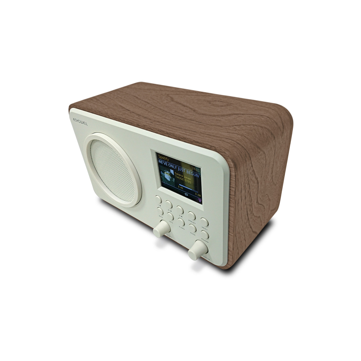 Echowell NET3 Clock Radio - Pacific Hi Fi