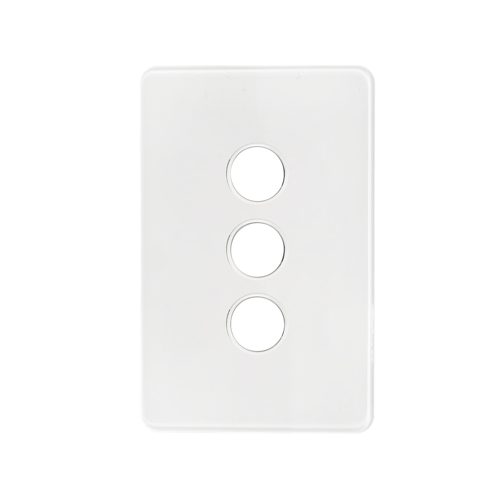 Kasta Hesperus Unison Grid Plate 3 Gang Cover and Button Caps - Pacific ...