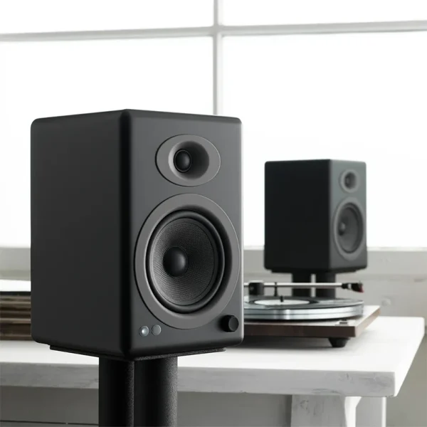 Audioengine A5+ Classic Powered Bookshelf Speakers - Pacific Hi Fi