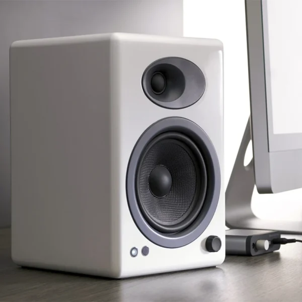 Audioengine A5+ Classic Powered Bookshelf Speakers - Pacific Hi Fi