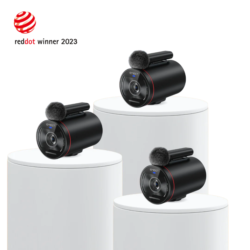 EMEET StreamCam One - True Wireless Live Streaming Camera 3 PACK ...