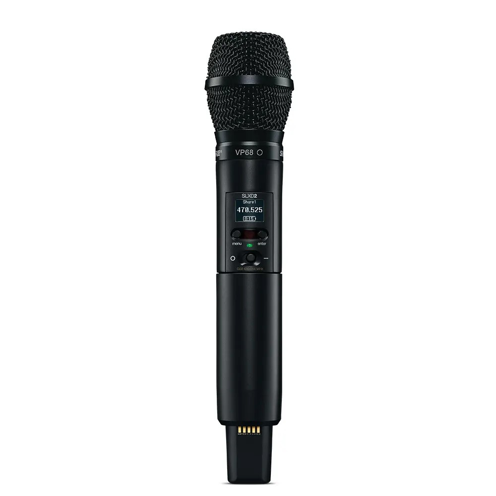 JANDS Portable Digital Wireless Handheld System SLXD2 Tx; VP68 Mic; SLXD5 Rx; Frequency L57 ...