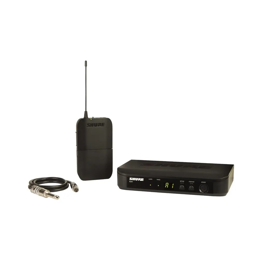 JANDS BLX Wireless Guitar System – BLX1 Transmitter, WA302 Cable, BLX4 Receiver (614–638MHz ...