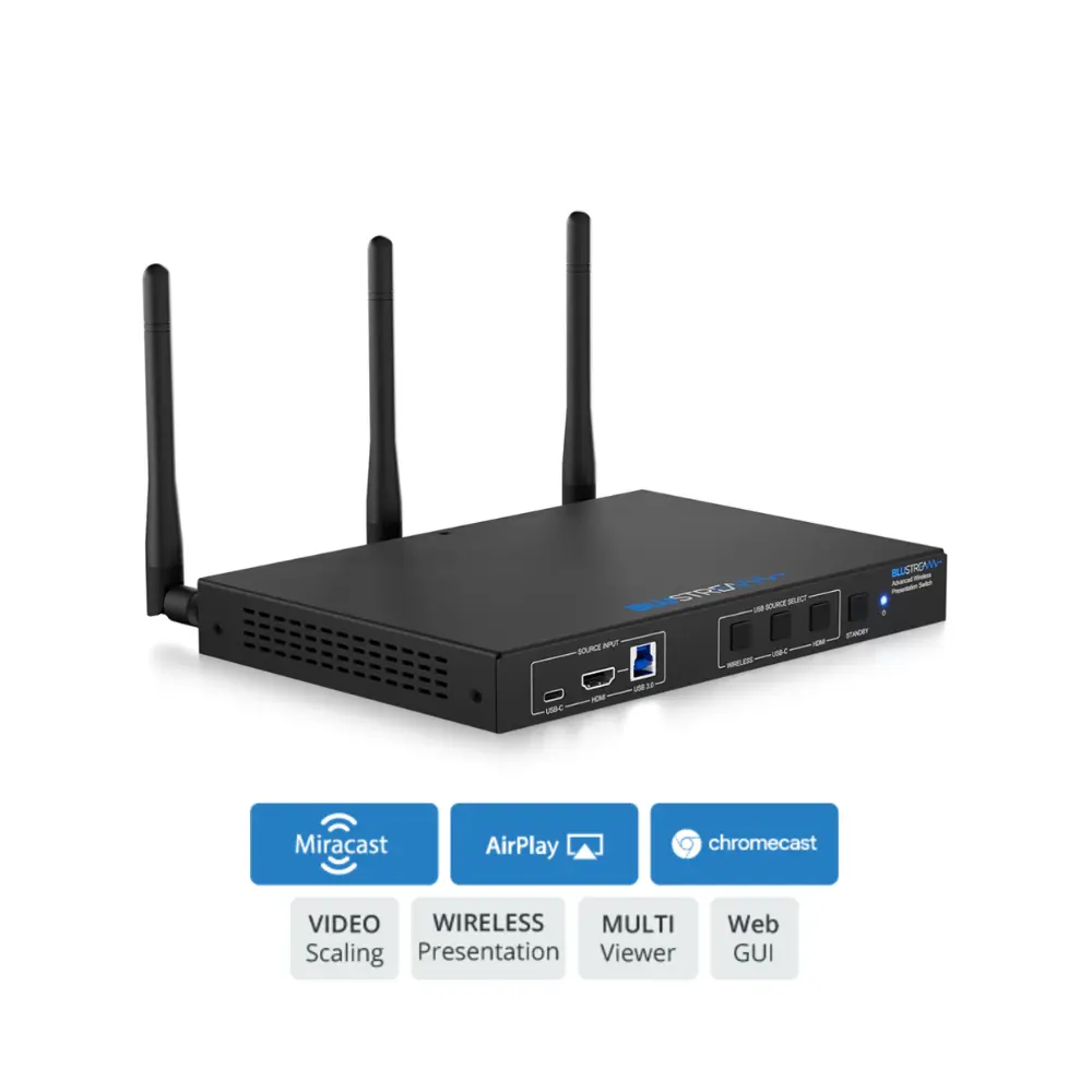 Blustream Wireless Multi-Format Presentation Switch - Pacific Hi Fi
